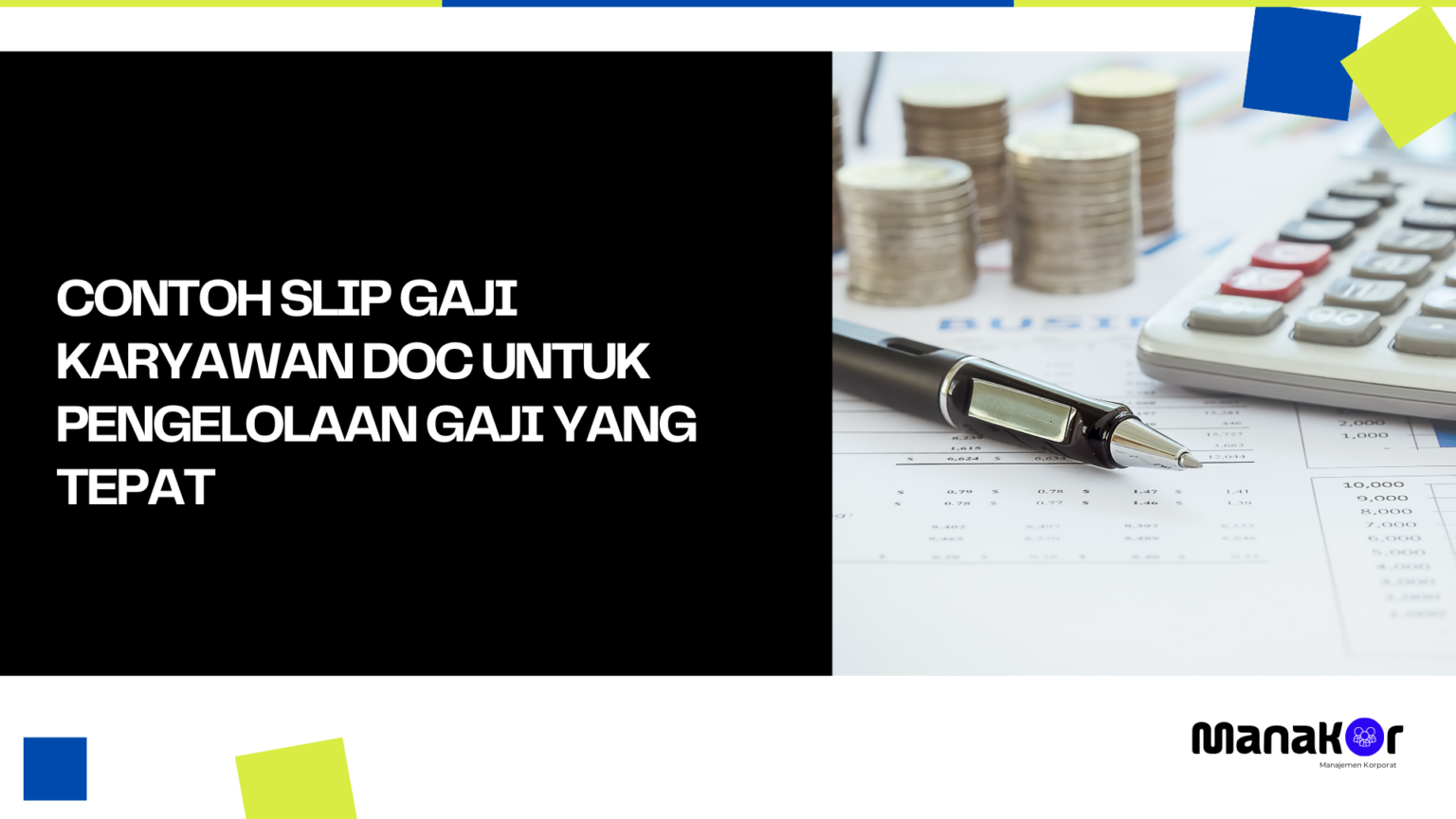 Contoh Slip Gaji Karyawan Doc untuk Pengelolaan Gaji yang Tepat