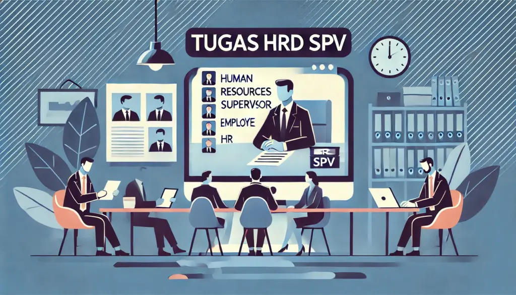 Ingin Menjadi HRD SPV? Ini Tugas yang Harus Kamu Ketahui!