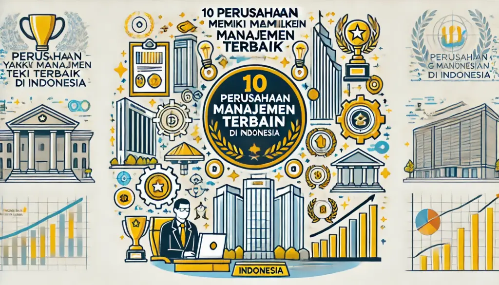 10 Perusahaan dengan Manajemen Terbaik di Indonesia Tahun ini!