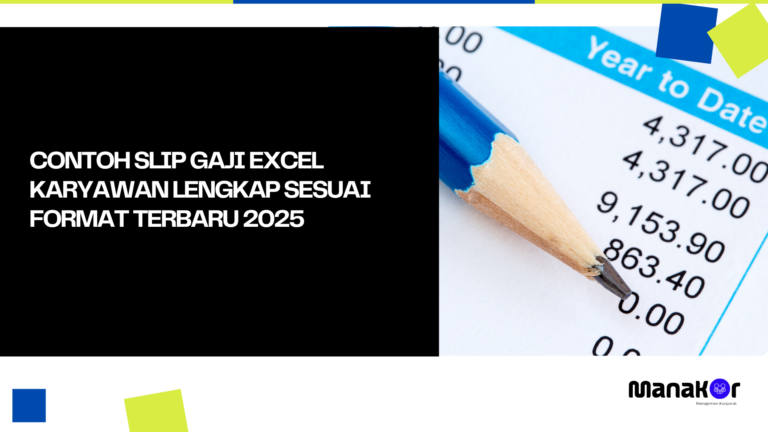 Contoh Slip Gaji Excel Karyawan Lengkap Sesuai Format Terbaru 2025 ...